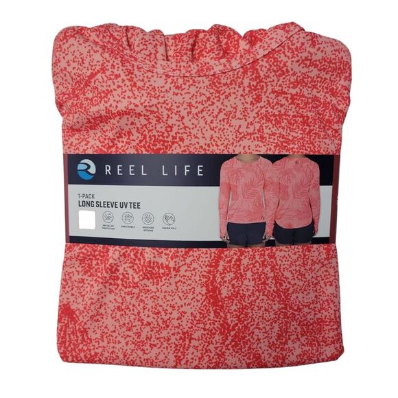 reel life | Tops | Reel Life Womens Long Sleeve Upf 5 Sun Protection ...